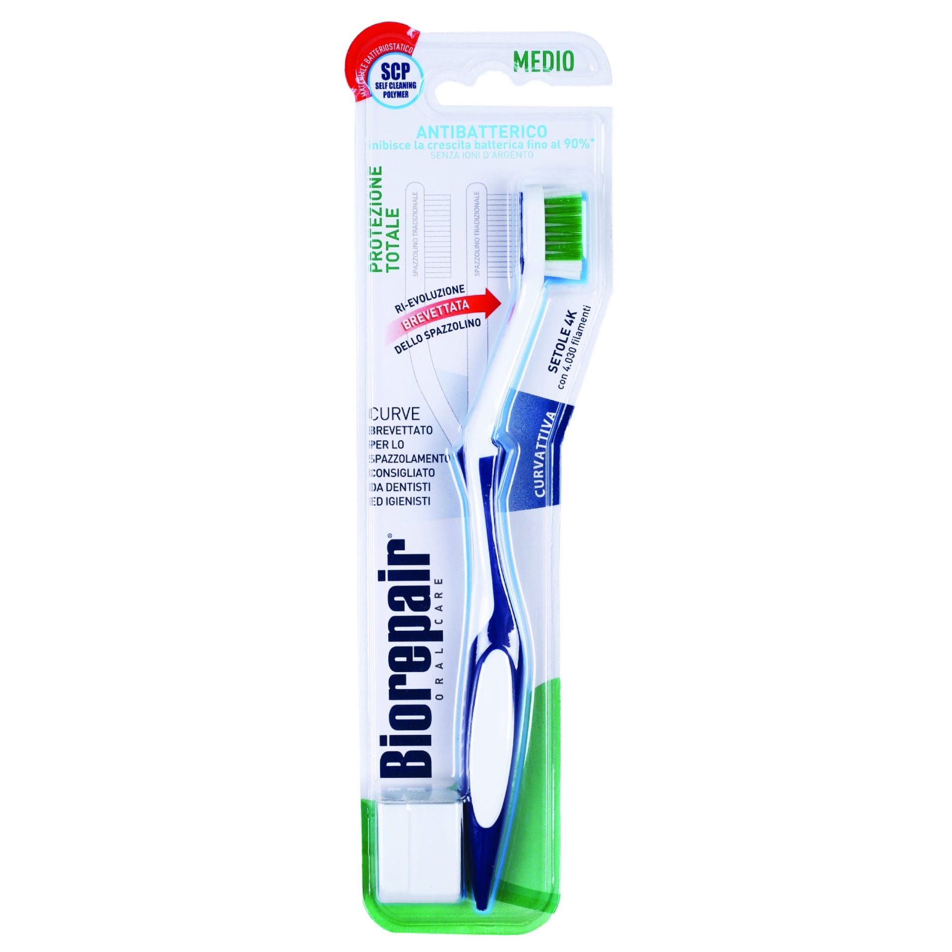 BiorepairÂ® ToothBrush Curve - Medium - Boostsante