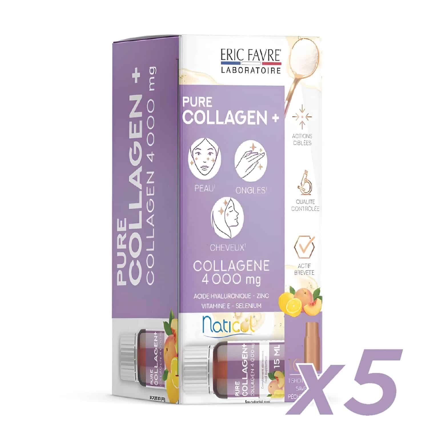 Pure Collagen Plus Marine Hydrolysed Collagen Protein Types I & III – 5 ...