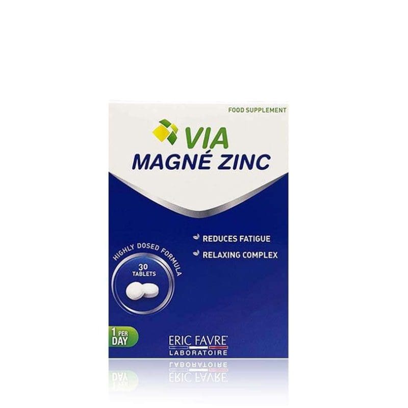 Via Magne Zinc Complex with Vitamin B6 & Vitamin B12 – BoostSante