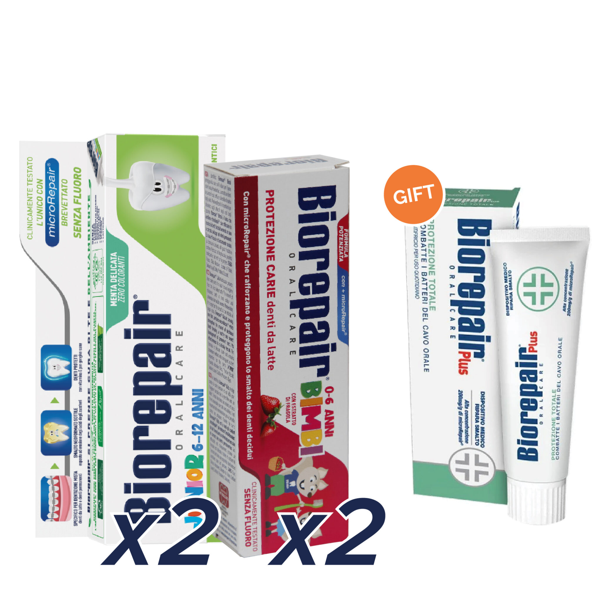 Biorepair Toothpaste Bundle – BoostSante